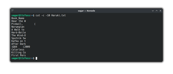 Cut Command Examples - Australian Alumni