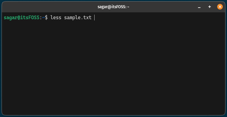 Less Command Examples - Australian Alumni