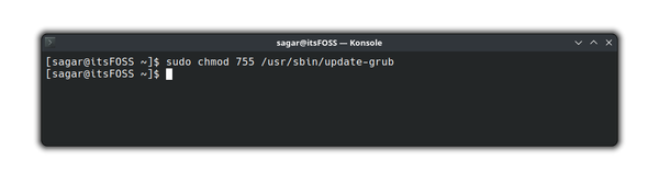 Fixing update-grub command not found Error in Arch Linux – Australian ...
